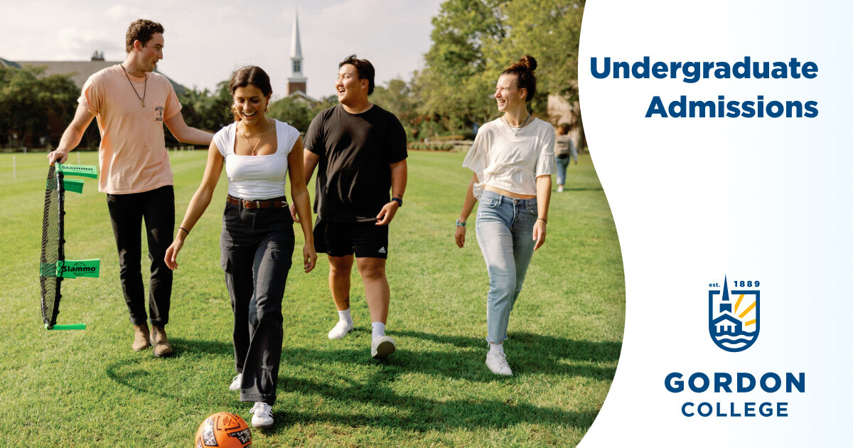 Undergraduate Admissions | Gordon College