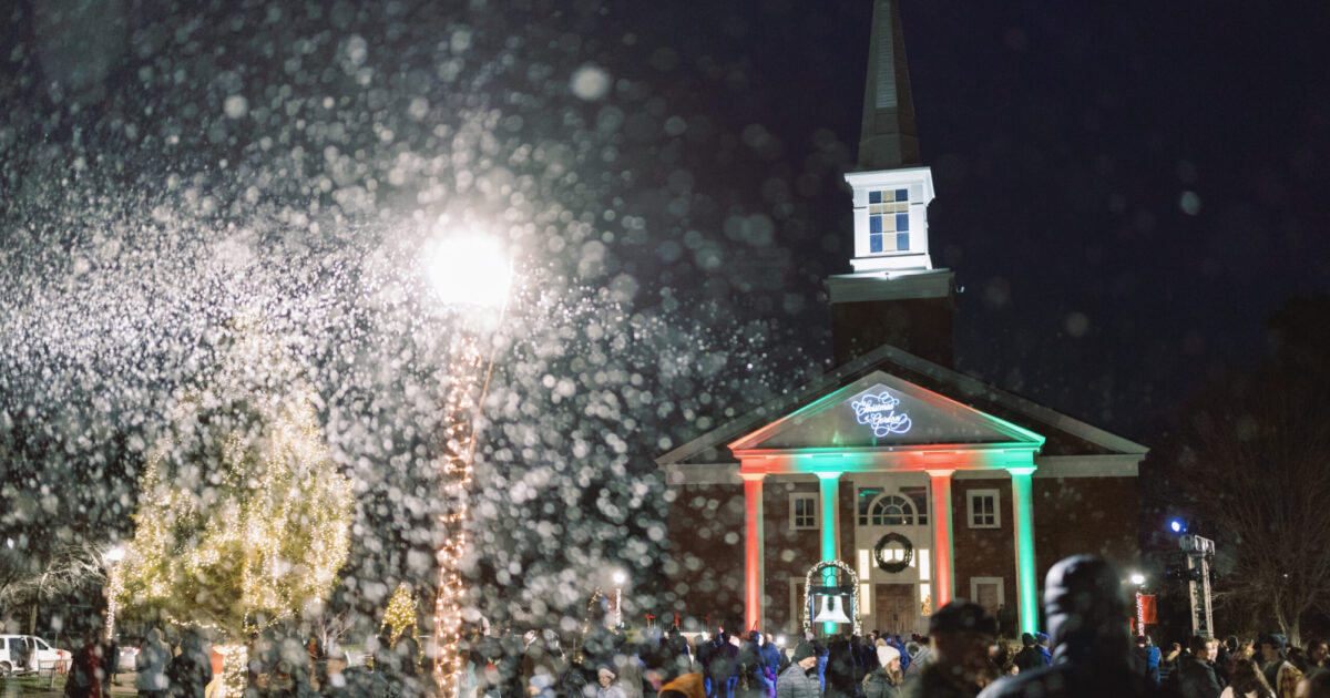 Celebrating Christmas at Gordon: Tree Lighting, Gala… | Gordon College