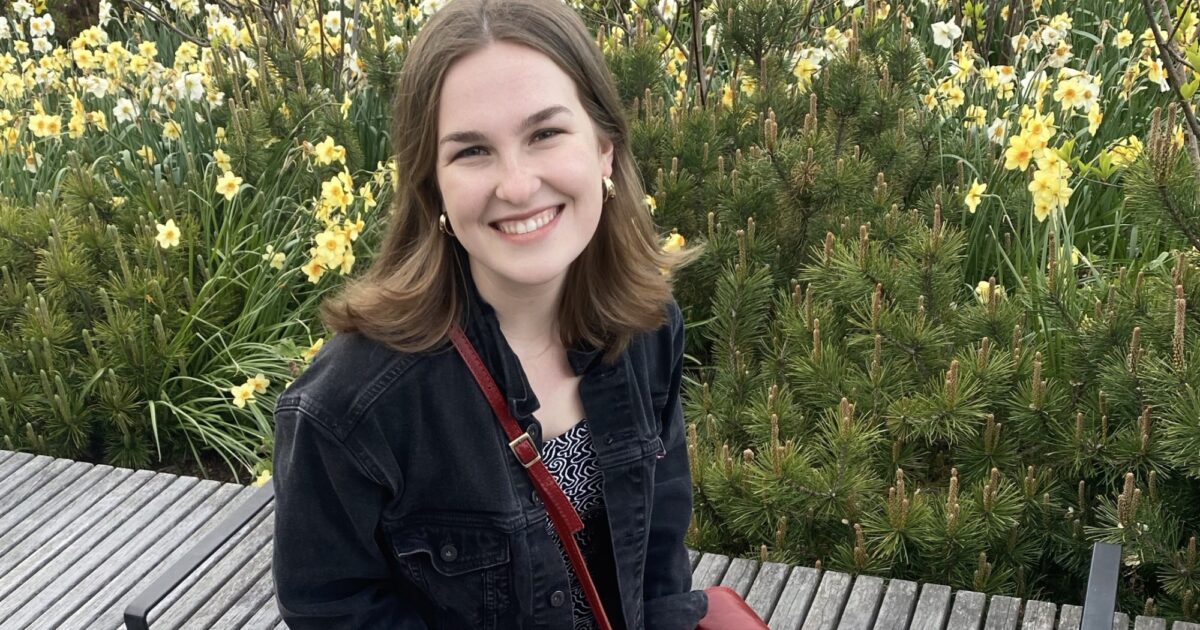 Claire Hoag ’22 ’23M Wins Wright Award for Uplifting… | Gordon College